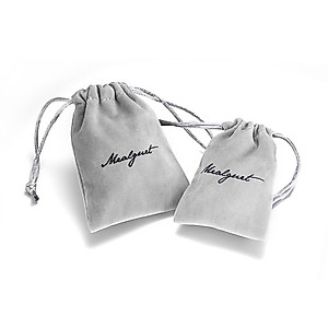 Mealguet Jewlery Pack of 2 Stainless Steel Glass Cremation Urn Pendant, Ashes Holder Memorial Pendant Necklace with Chain, Keepsake Jewelry,Gold Plated