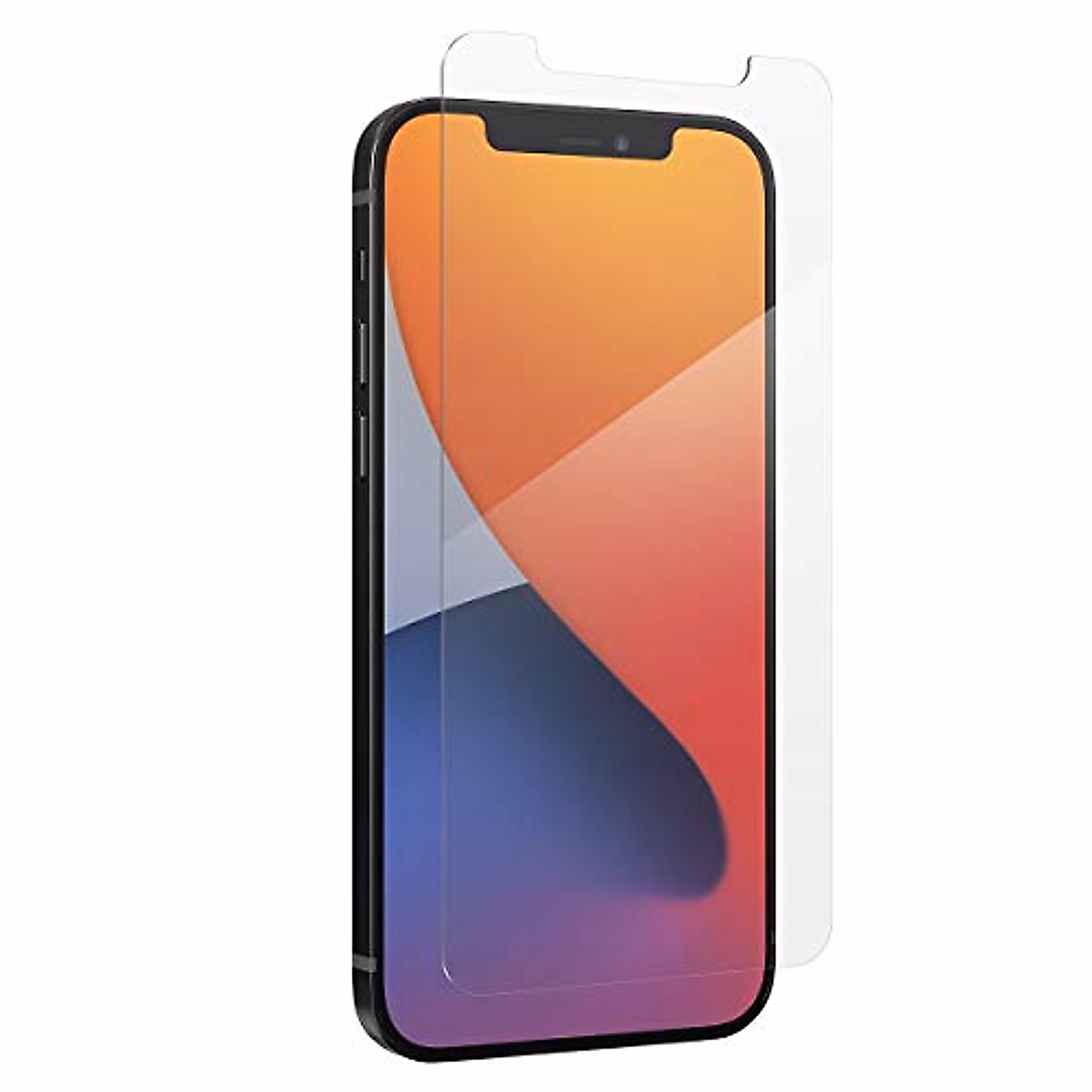 ZAGG InvisibleShield Glass Elite Plus Screen Protector - Made for iPhone 12 Pro, iPhone 12, iPhone 11, iPhone XR - Case Friendly Screen - Impact & Scratch Protection, clear (200106651)