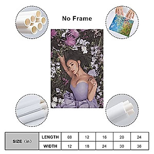 BIVEE Ariana Singer Grande Poster 08x12inch(20x30cm) Decorative Painting Canvas Wall Art Living Room Posters And Prints Unframed Wall Art Gifts Decor