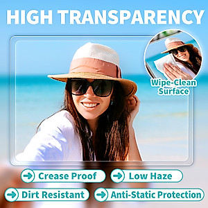 Binditek 100 Pack Thermal Laminating Pouches,3mil Laminating Sheets,9x11.5 Inches, Letter Size , Clear,HeatSeal