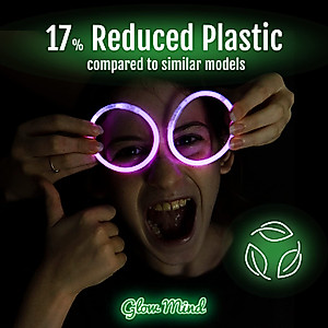 400 Ultra Bright Glow Sticks Bulk - Halloween Glow in the Dark Party Supplies Pack - 8" Glowsticks Easter Party Favors with Bracelets and Necklaces