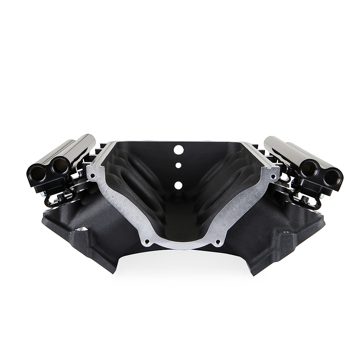 Holley 300-603BK: Base Intake Manifold & Fuel Rails, Ls1 Lo-Ram, Black