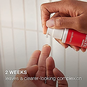 Neutrogena Stubborn Texture Resurfacing Serum With 10% Niacinamide & 4% Neoglucosamine designed for Acne-Prone, Improves Uneven Skin Tone & Refines Texture, Fragrance-Free, 1 fl. oz