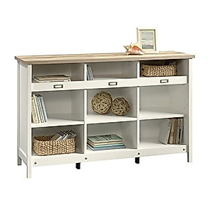 Sauder Adept Storage Credenza, Soft White finish