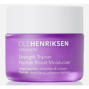Ole Henriksen Strength Trainer Peptide Boost Moisturizer Full Size 50ml 1.7 Fluid Ounce Jar
