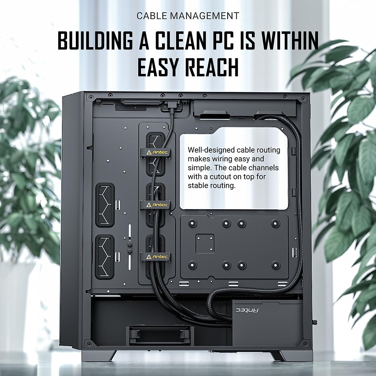 Antec Performance Series P20C, Massive Metal Mesh Front Panel, 3 x 120mm PWM Fans, Type-C 3.2 Gen2 Ready, 2 x 360 mm Radiator Simultaneously, GPU Bracket, Mid-Tower E-ATX PC Case