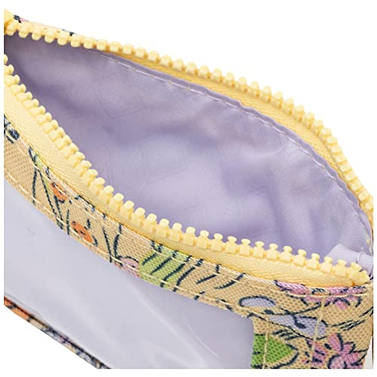 Vera Bradley Women's Recycled Lighten Up Reactive Zip ID Case Wallet, Sunlit Garden, One Size