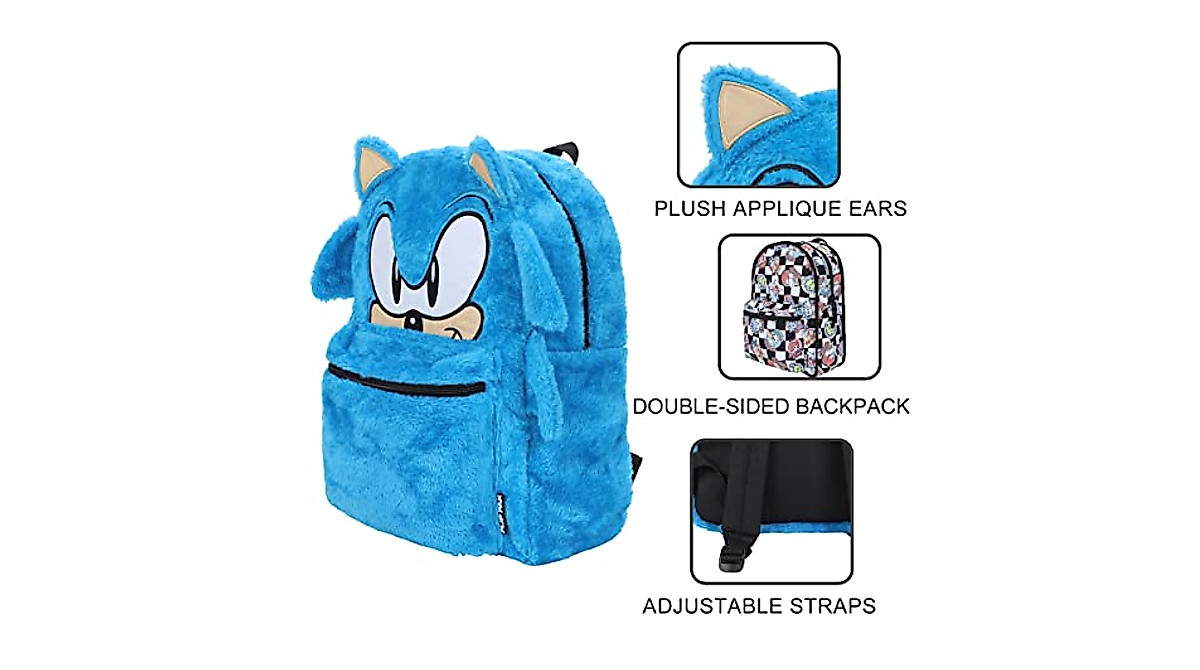Sonic the Hedgehog Reversible Backpack – Stylish & Officially Licensed