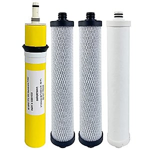 Compatible Hydrotech RO Reverse Osmosis Replacement Filter Set With Membrane 33001033-50 GPD