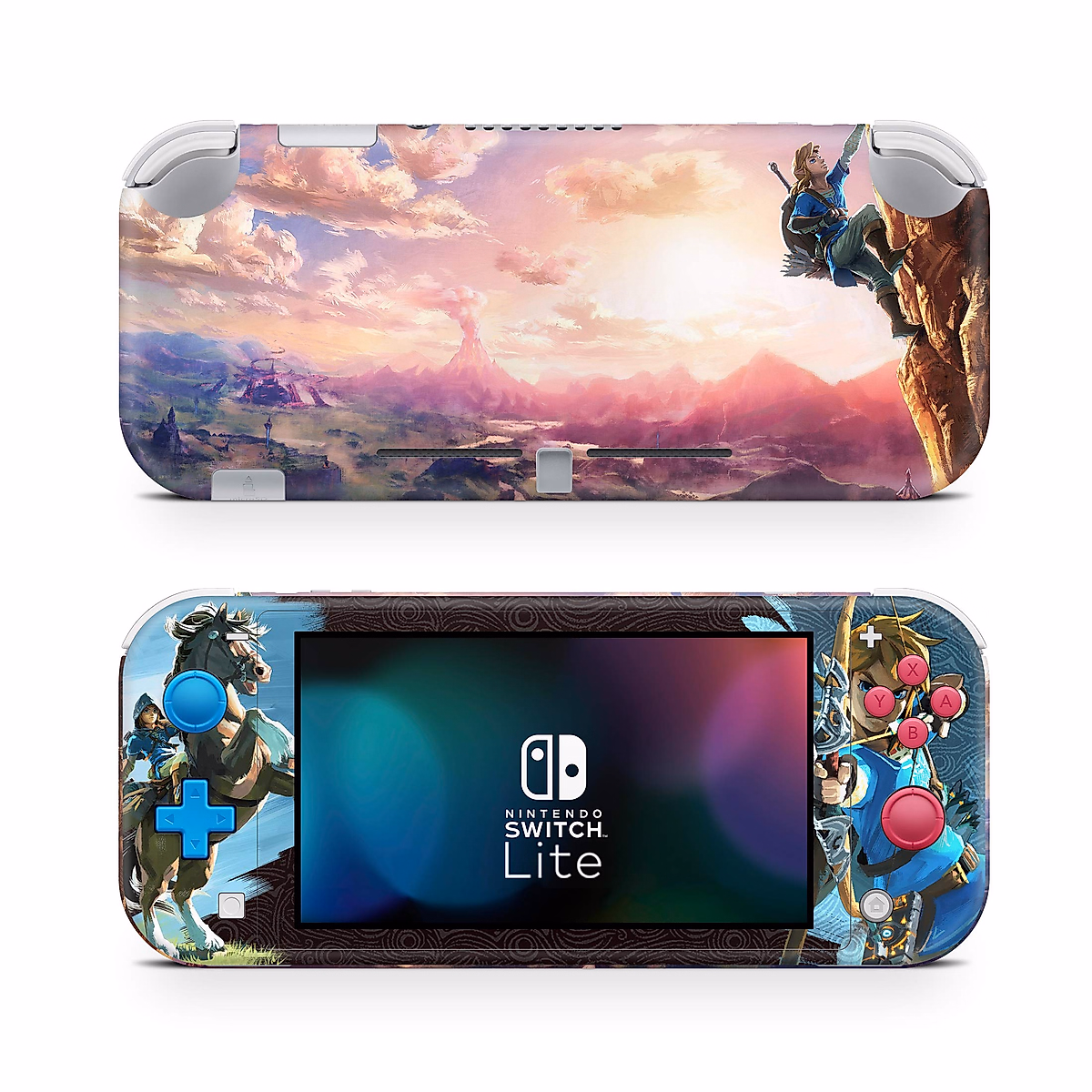 Breath of The Wild BotW Game Skin for Nintendo Switch Lite Console