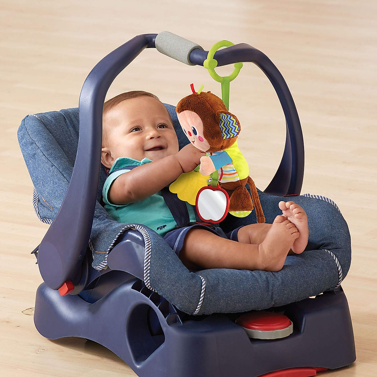 VTech Cuddle and Swing Monkey, Multicolor