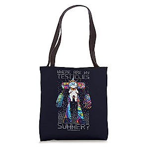 Rick and Morty Testicals Tote Bag