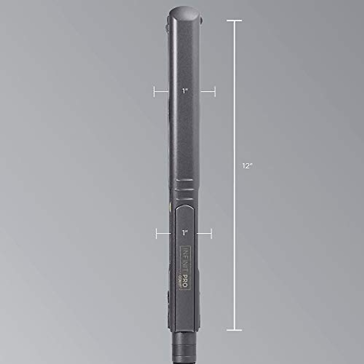 INFINITIPRO BY CONAIR Tourmaline Ceramic Flat Iron, 1-inch