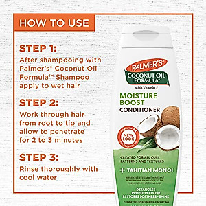 Palmer's Coconut Oil Formula Moisture Boost Conditioner, 13.5 Ounce