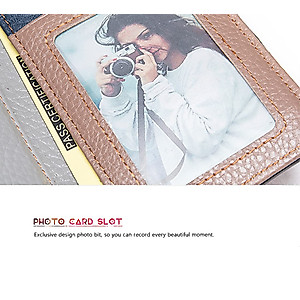 Women Multicolor Wallets Genuine Leather Card Holder Large Purses Phone Clutch (Multicoloured Diamond-L)