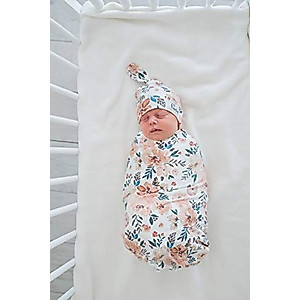 Copper Pearl Large Premium Knit Baby Swaddle Receiving Blanket Autumn