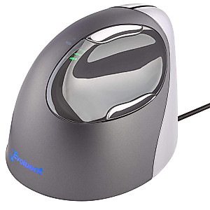 Evoluent VM4L VerticalMouse 4 Left Hand Ergonomic Mouse with Wired USB Connection (Regular Size)
