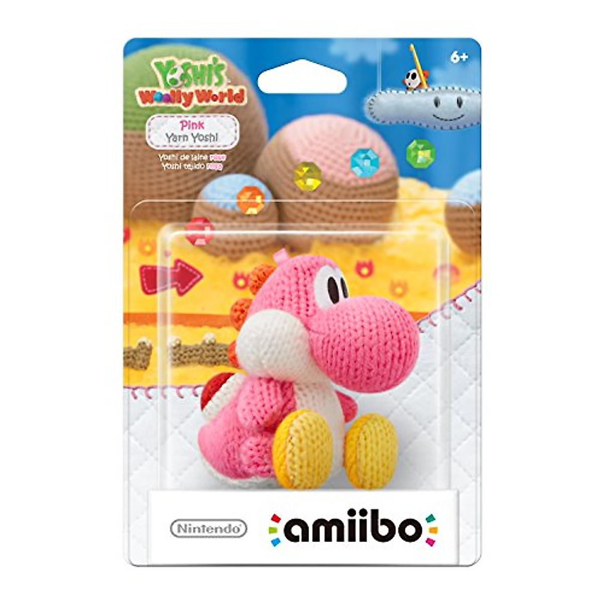 Nintendo Pink Yarn Yoshi Amiibo