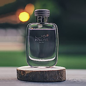 RASASI Hawas EDP 100ml(3.4 oz) | Long-Lasting Pour Homme Spray, Aquatic Scent Designed to Embody Masculine Strength and Vigor (Hawas for Him)