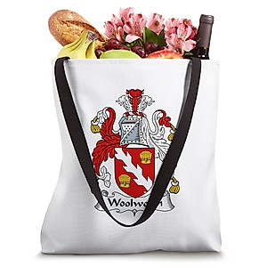 Woolworth Coat of Arms - Family Crest Tote Bag