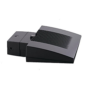 RAB WPLED26/PC WPLED26PC Lpack Wallpack 26W Cool Color 5200K LED with Backplt and Junc Box + 120V with Photocell, Multi