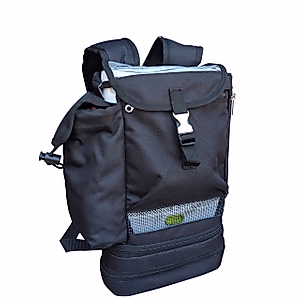 Backpack for Philips Respironics SimplyGo Min POC (only fits the SimplyGo mini, not the regular) Carrying Holder Backpack for both standard & extended batteries