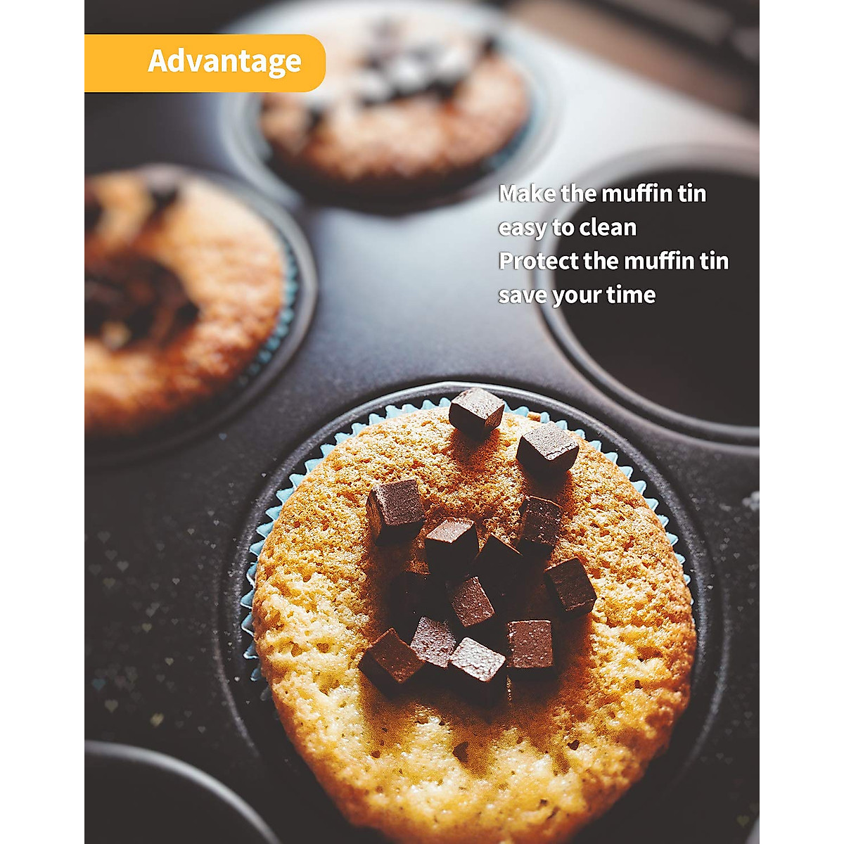 Cupcake Liners, 700 Pcs Muffin Liners, Standard Size Cupcake Wrappers of 2 Colors for Wedding and Birthday by DualFerv