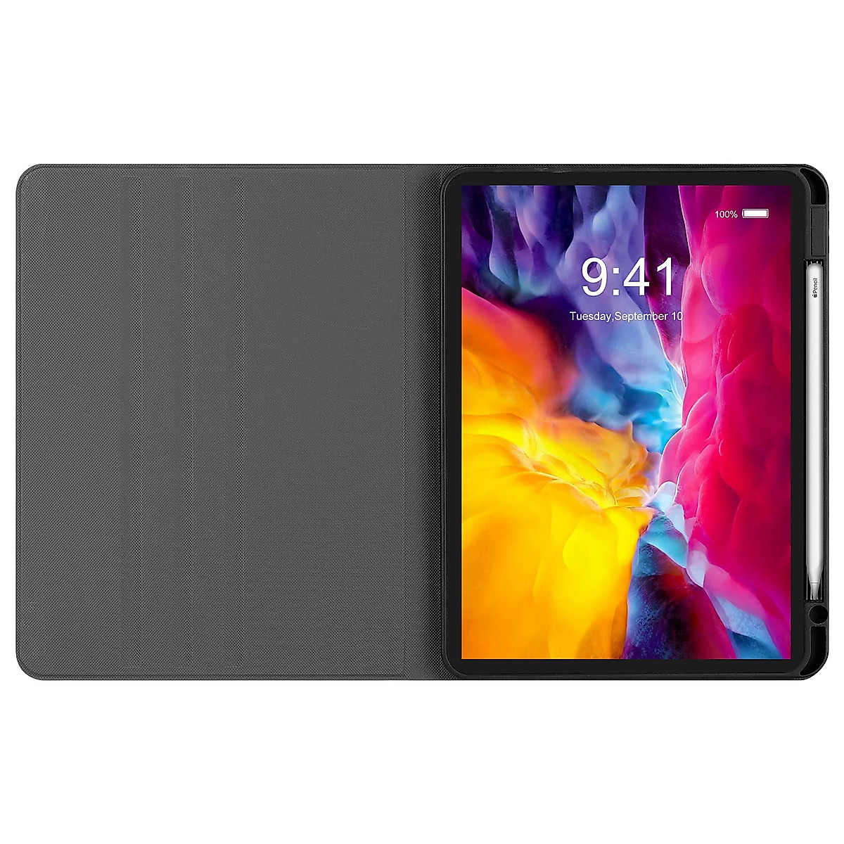 American South Africa Flag Protective Case with Soft Back Smart Stand Case Cover with Pencil Holder Compatible with IPAD Pro 2020 （11in）