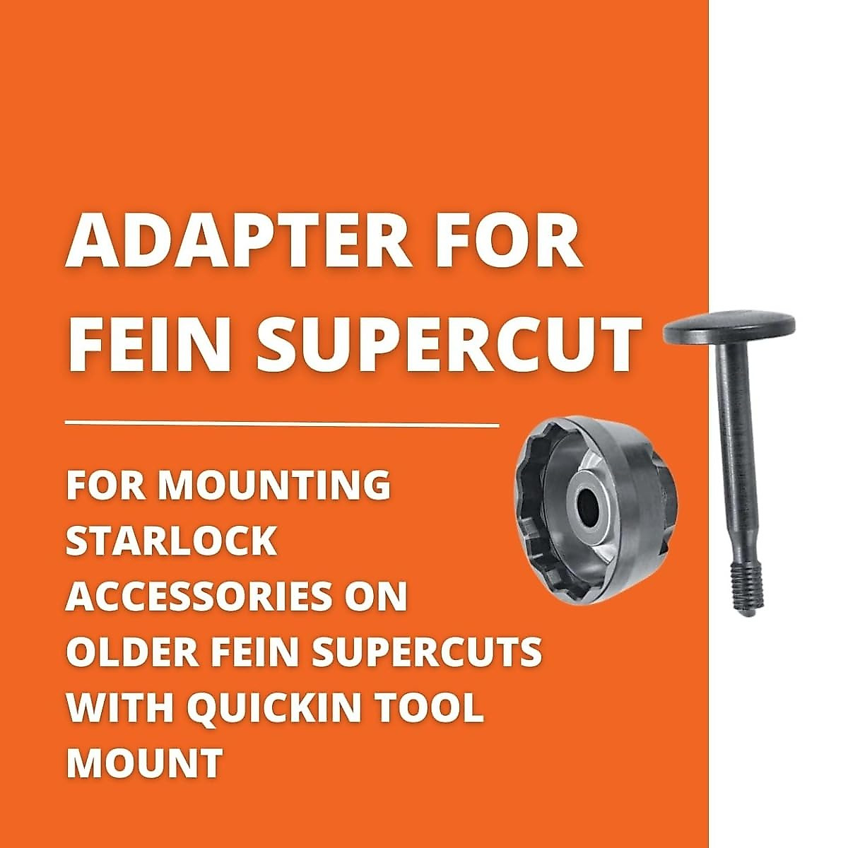 Fein StarLock Adapter Set for Supercut with QuickIn Tool Mount - 35222952050