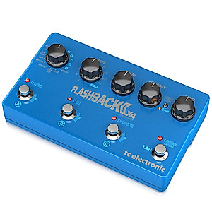 TC Electronic Guitar Delay Effects Pedal (FLAHSBACK2X4)