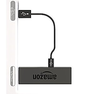 fireCable Wireless Power Adapter for Firestick4kmaxx 2024 | Powers Fire Stick from TV | Eliminating AC Outlet Decluttering Messy TV Cords