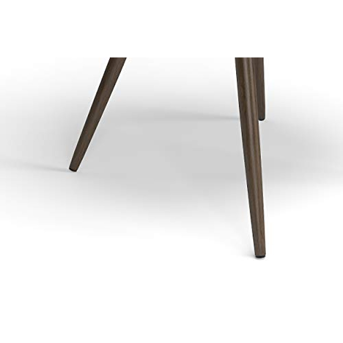 HON Basyx Monroe Upholstered Guest Chair, Black Bonded Leather