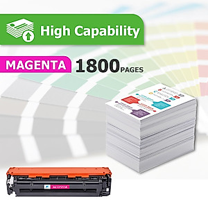 Aztech Compatible Toner Cartridge Replacement for HP 131X 131A CF213A for Pro 200 Color M251nw M251n MFP M276nw M276n Printer Ink (Magenta, 1-Pack)