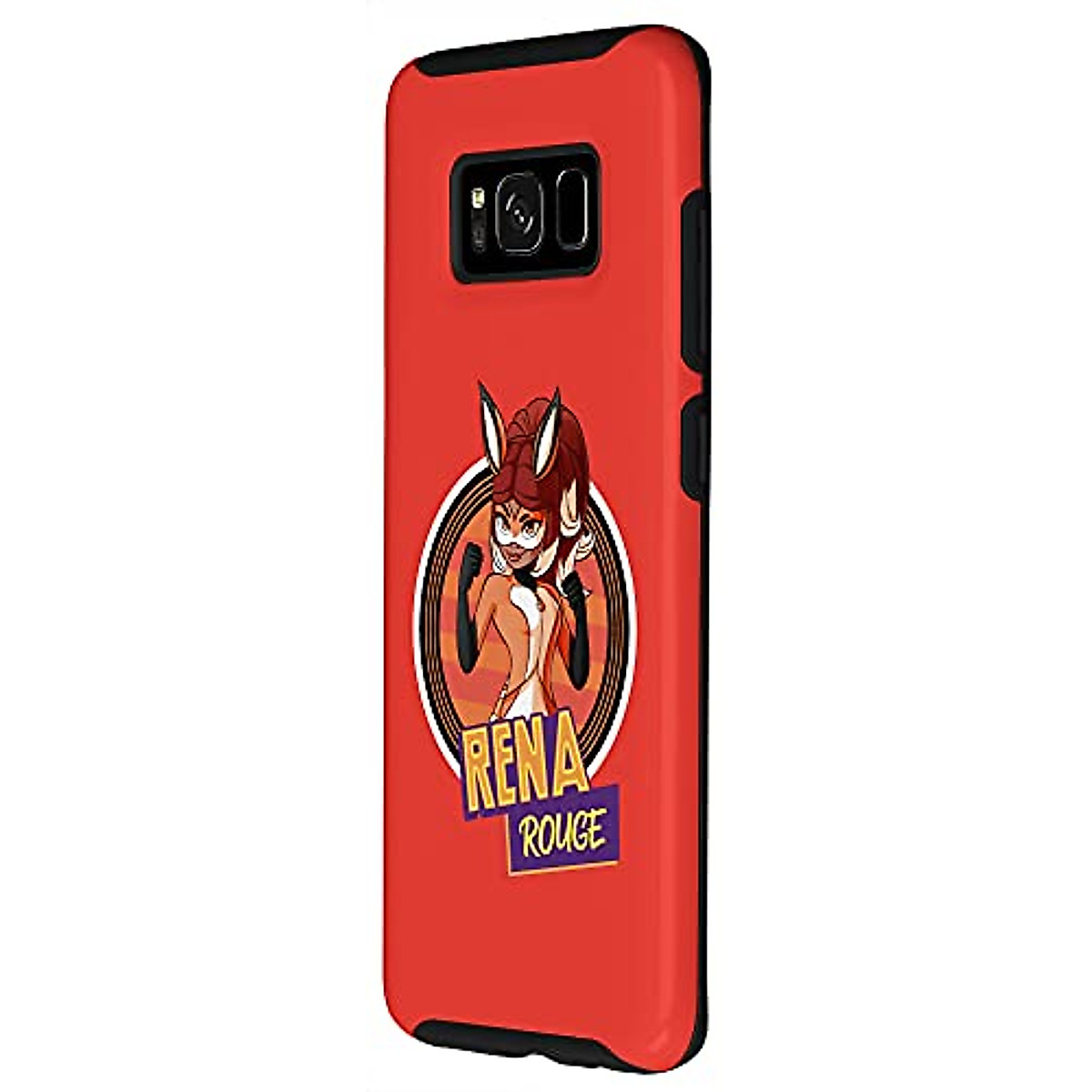 Galaxy S8 Miraculous Collection Rena Rouge Badge Case