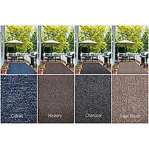 KOECKRITZ Custom Sized Indoor - Outdoor Area Rug Runners. Great Solution for Covering Decks, Balconies, Patios, etc. Multiple Colors
