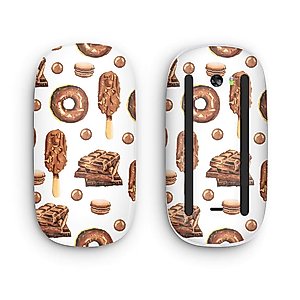 Design Skinz Yummy Galore Bakery Treats v2 Vinyl Decal Compatible with The Apple Magic Mouse 2 (Wireless, Rechargable) with Multi-Touch Surface