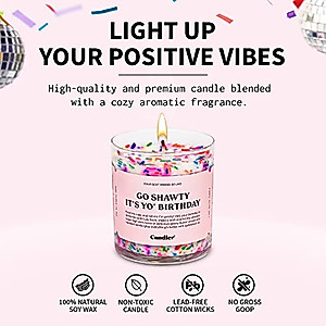Ryan Porter “Birthday Cake” Candle - 100% Natural & Vegan - Made of Hand-Poured Soy Wax & Cotton Wick - Smells Gooey Buttercream, Bourbon & More - Paraben, Phthalate, Lead-Free Decor Candle
