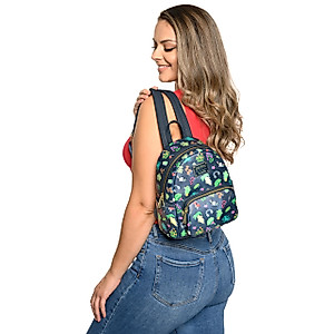 Loungefly Harry Potter Herbology Mini Backpack Shoulder Bag Handbag Faux Leather