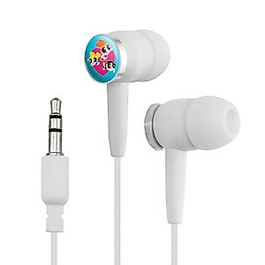GRAPHICS & MORE Powerpuff Girls Heart Novelty in-Ear Earbud Headphones