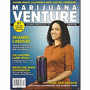 MARIJUANA VENTURE MAGAZINE, MEDICINE MAN EXPANSION APRIL 2020, VOL.7 ISSUE 4