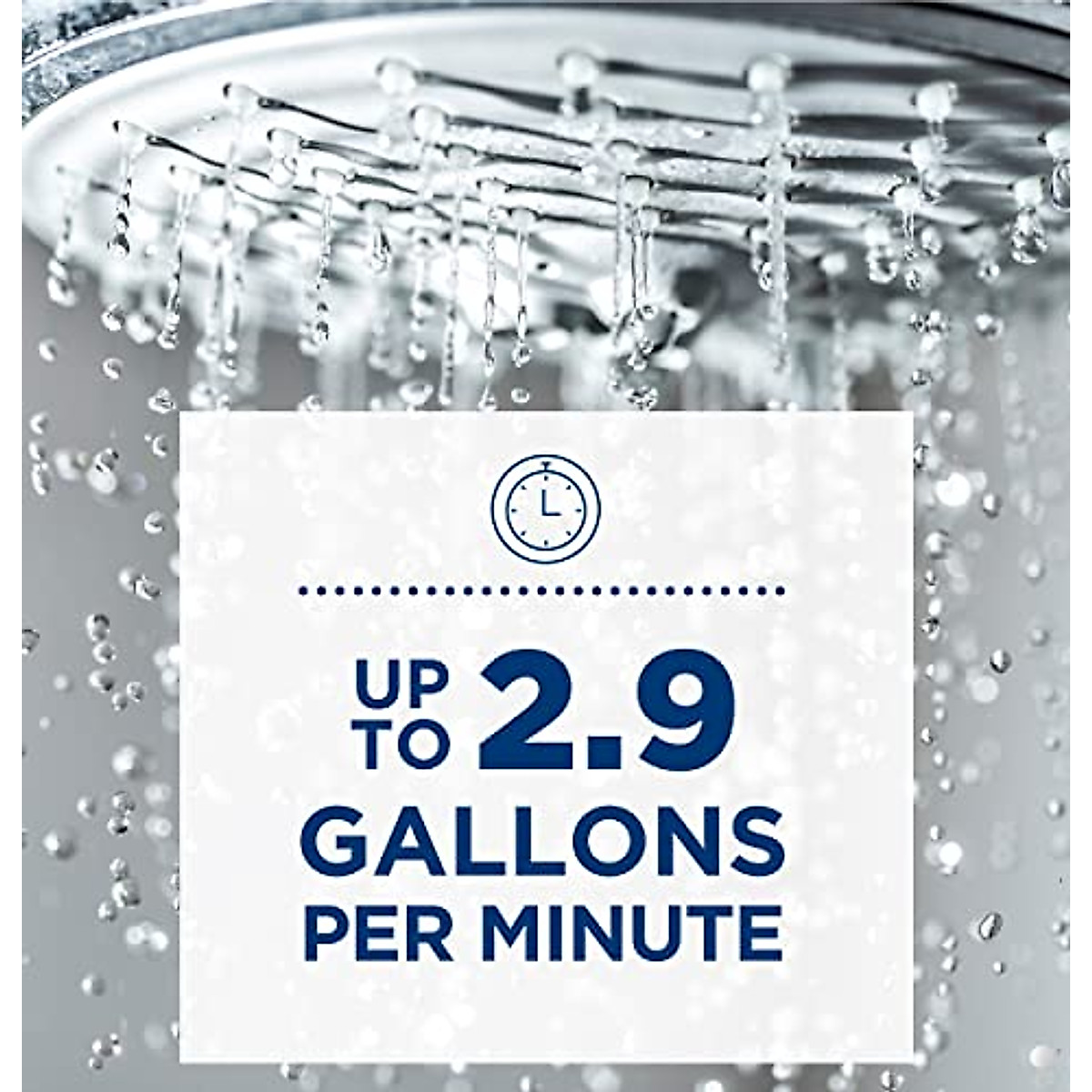 GE APPLIANCES 14.6 kW 240v Tankless Water Heater | Electric Water Heater with Digital Temperature Control | 14600 Watts | 2.9 Gallons per Minute, Diamond Gray (GE15SNHPDG)