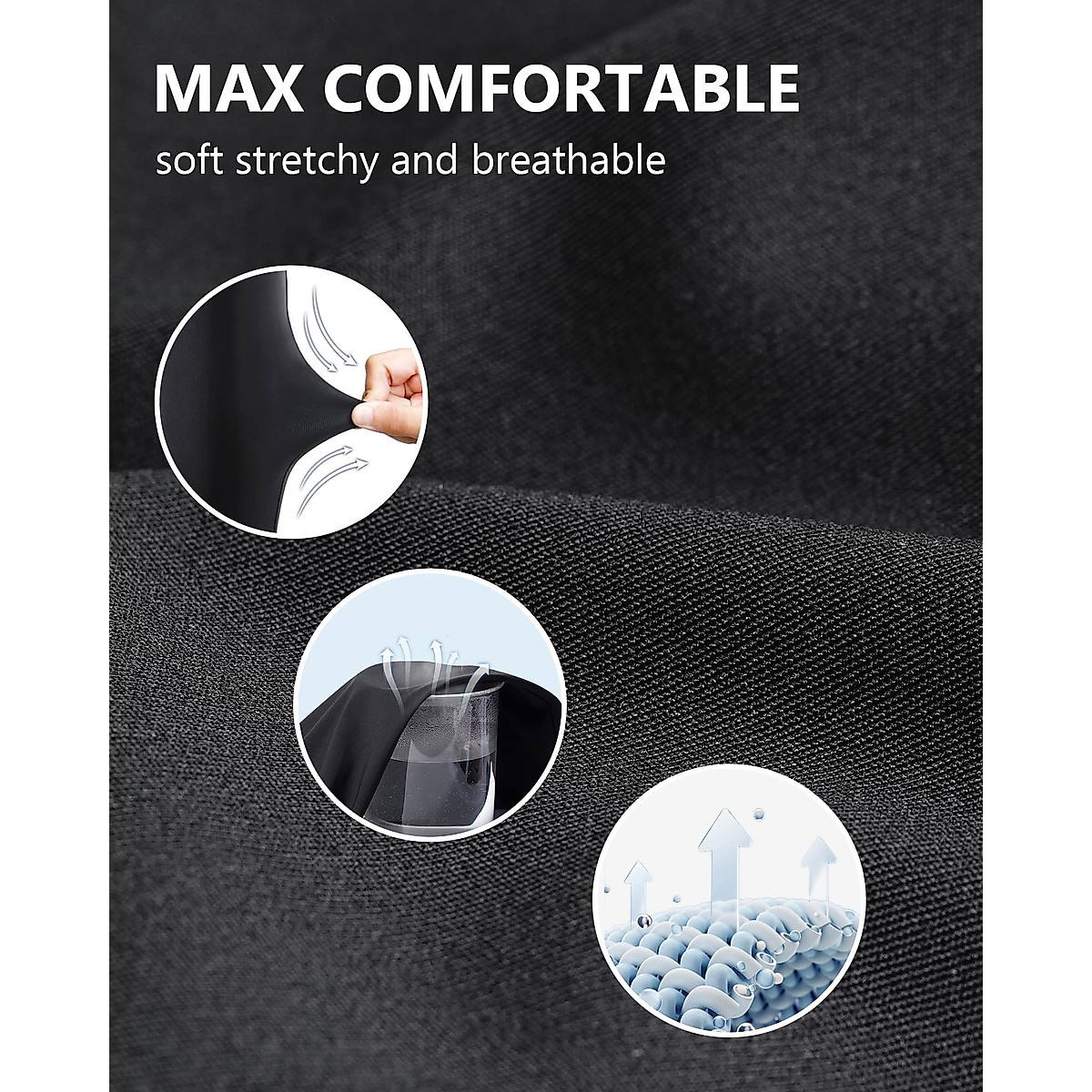 Stelle Womens High Waist Biker Cycling Fitness Gym Running Volleyball Workout Yoga Shorts (Medium, 8'' Black)