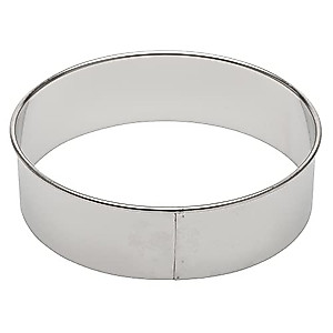 Ateco Food Cutter, 6" Round, Silver