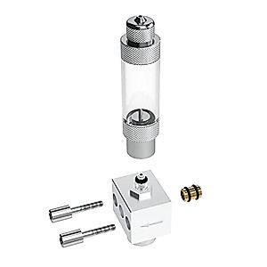 FZONE Pro Series Regulator Extra Expandable Manifold Blocks with Bubble Counter and Needle Valve