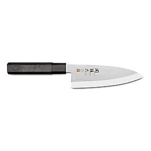 kai Seki Magoroku Kinju ST Japanese Deba Knife 165mm (AK-1102), Black