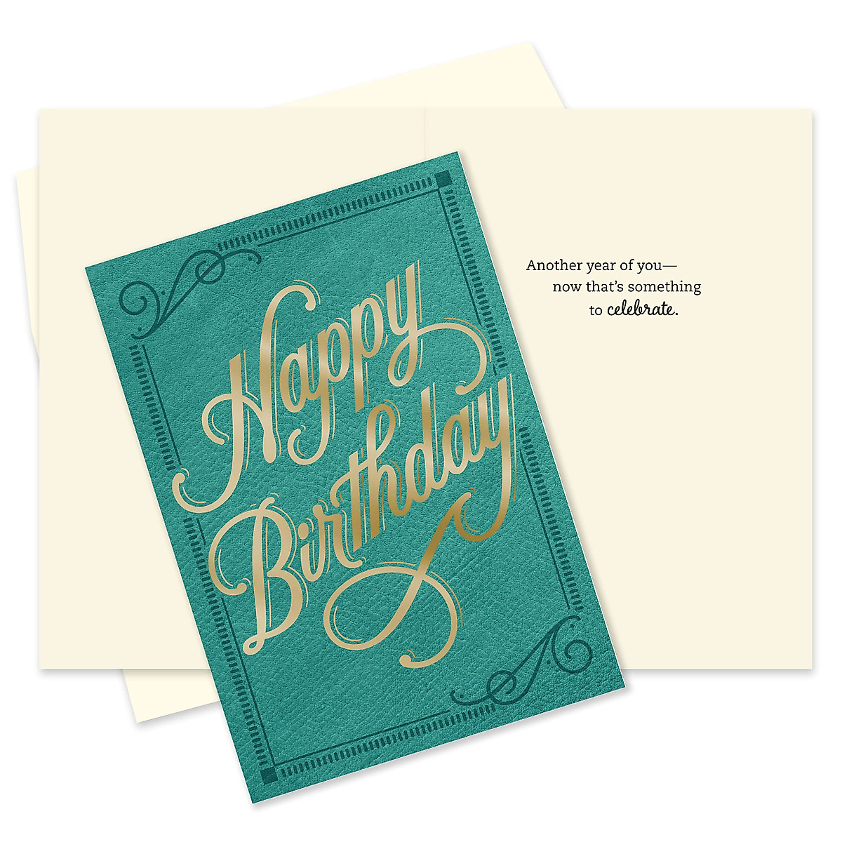 Hallmark Business Bulk 100 Pack Assorted Corporate Birthday Cards for Employees & Customers (Refined with Foil), 5 x 7 Cards, Message Inside, Envelopes Included