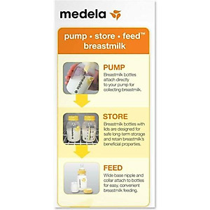 Medela 8oz Breastmilk Bottle Set - Medela 87132