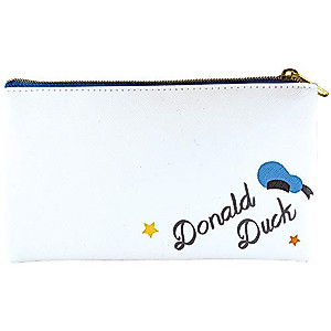 Tees Factory DN-5533187DO Disney Donald Duck Flat Pouch, 0.6 x 4.1 x 7.5 inches (1.5 x 10.5 x 19 cm)