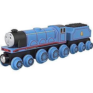 Thomas & Friends Wooden Railway Toy Train Gordon Push-Along Wood Engine & Coal Car For Toddlers & Preschool Kids Ages 2+ Years