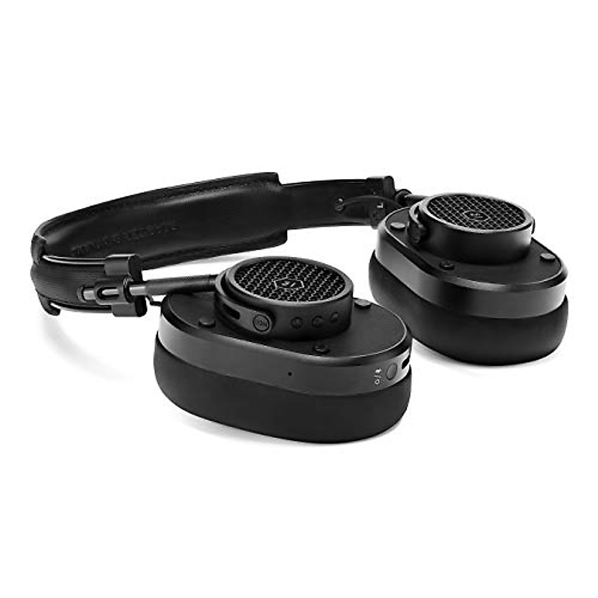 MASTER & DYNAMIC MH40 Wireless Over-Ear Headphones - Noise Isolating with Mic - Professional Studio Headphones with Bluetooth Capability, Black